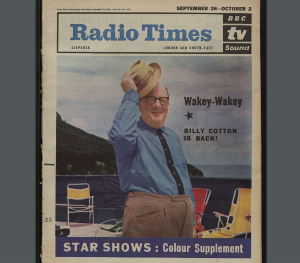 BBC Blogs - BBC Genome Blog - The Sunday Post: Billy Cotton - Old ...