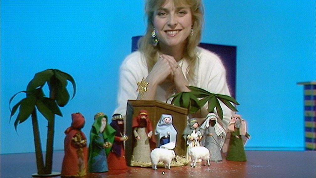 Blue Peter's Christmas makes - BBC Archive