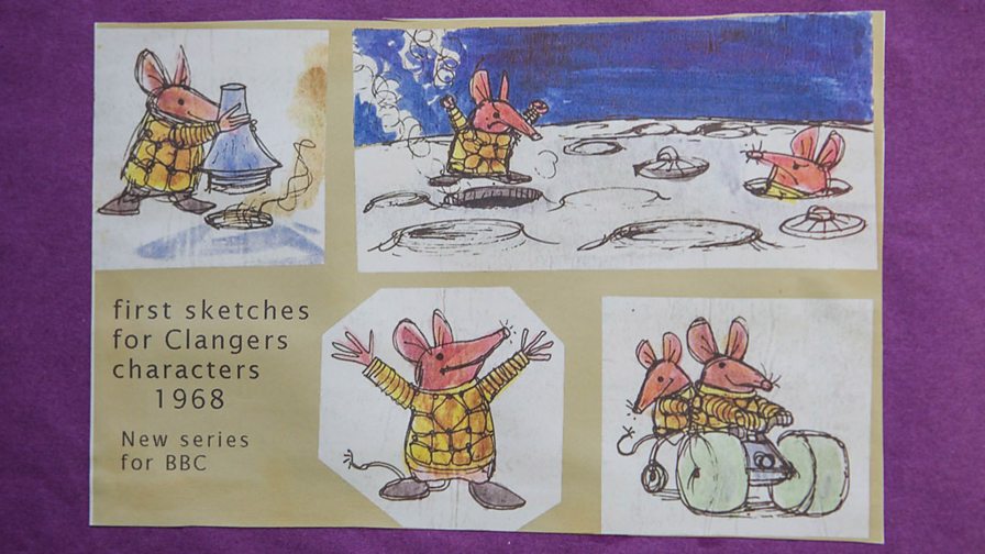 BBC Blogs - TV blog - How we went about keeping the Clangers' old-world ...