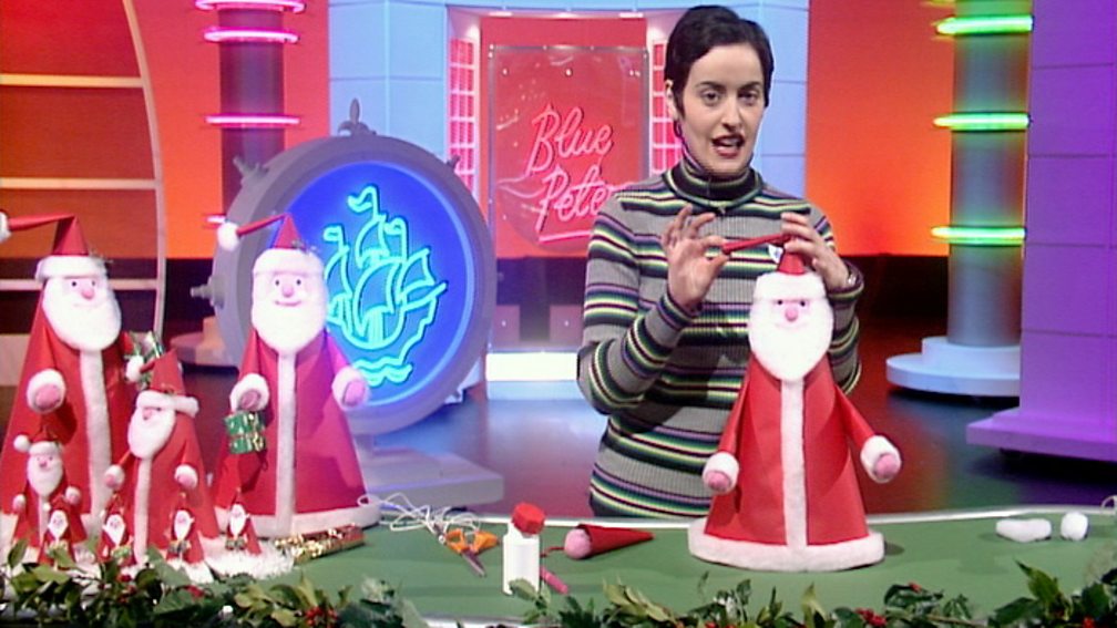 Blue Peter's Christmas makes - BBC Archive