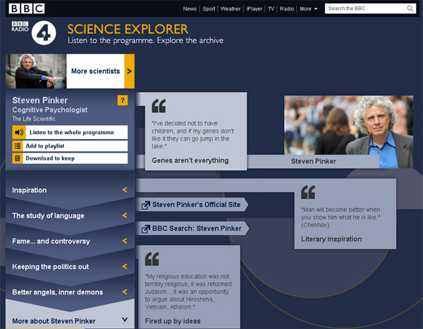BBC - Radio 4 and 4 Extra Blog: The Science Explorer and the Radio 4 ...